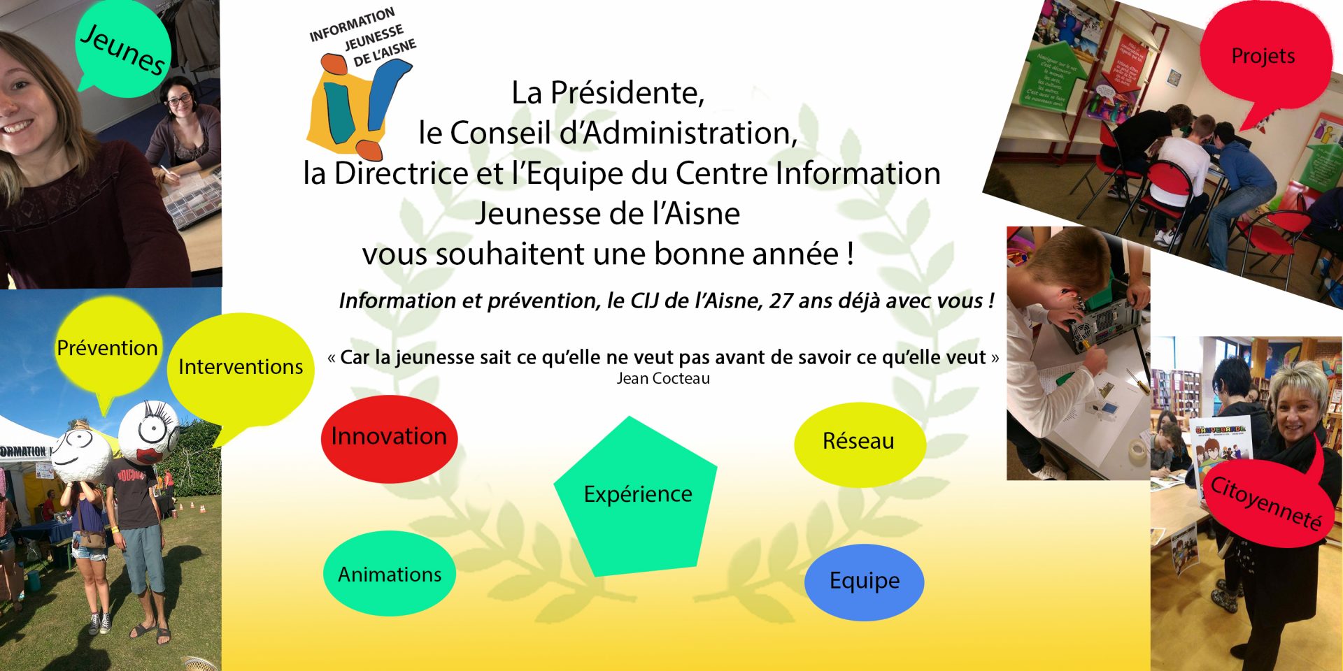 2018, toujours des projets ! | CIJ02